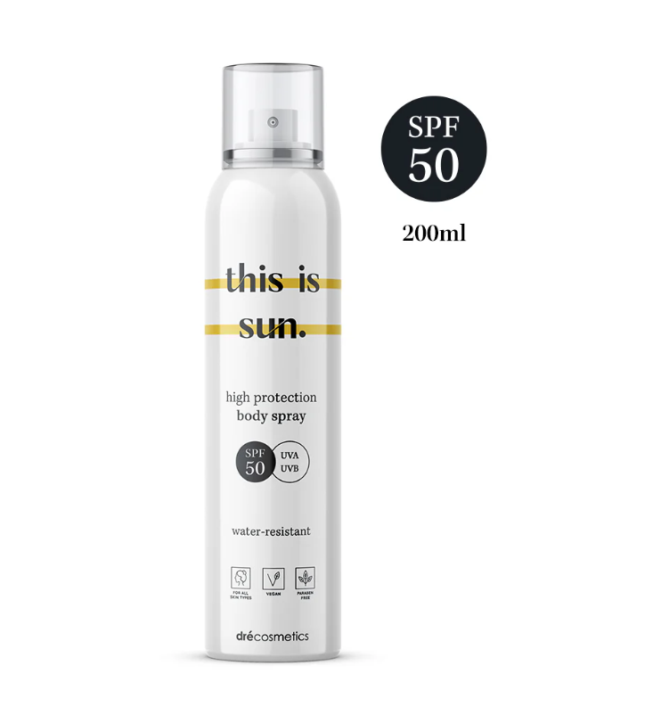 Body Spray SPF 50 200ml - Kijk op Huid